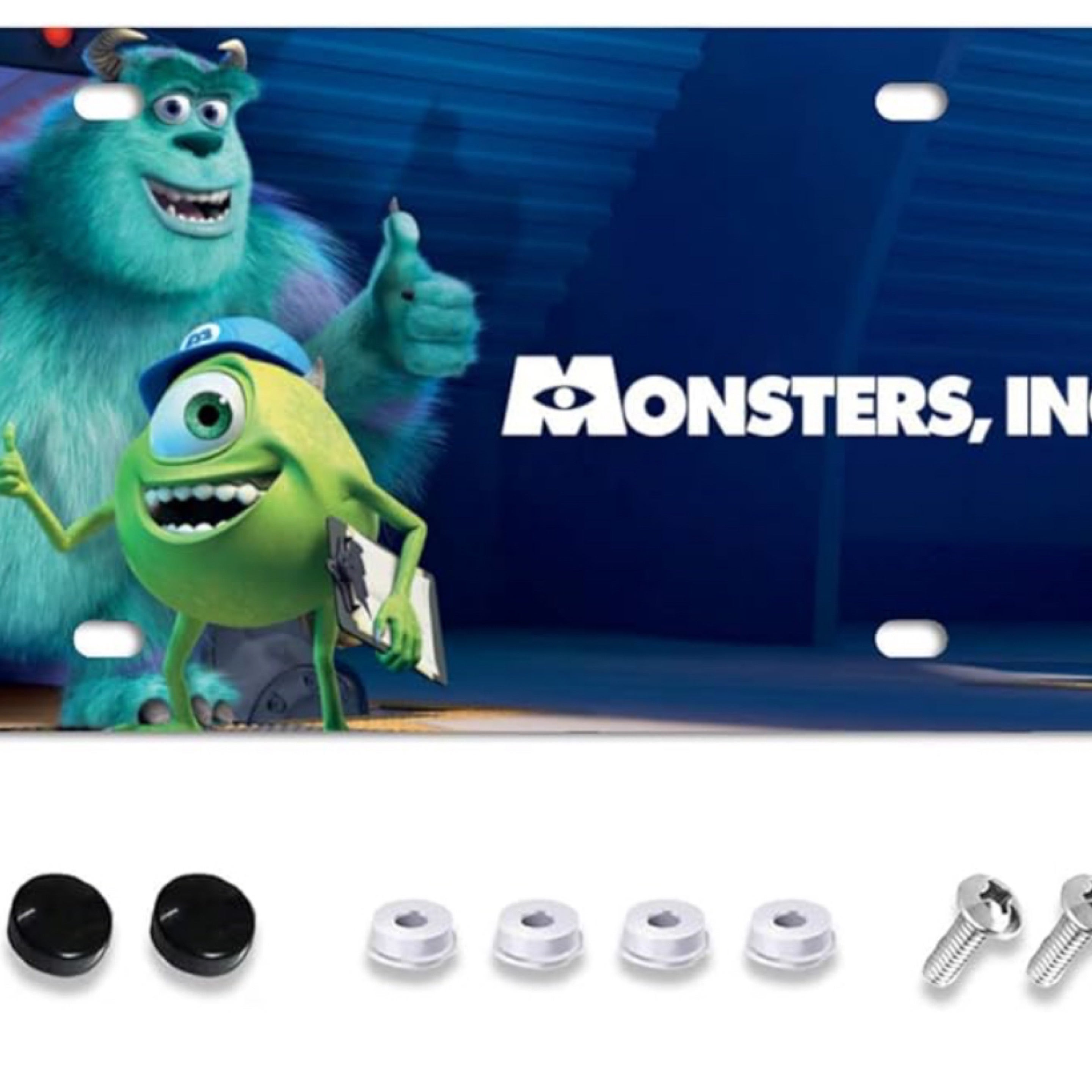 Monsters Inc license plate | Whitney Collectibles