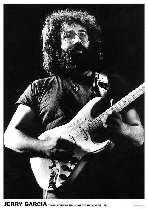 GRATEFUL DEAD JERRY GARCIA 24X36 | Whitney Collectibles