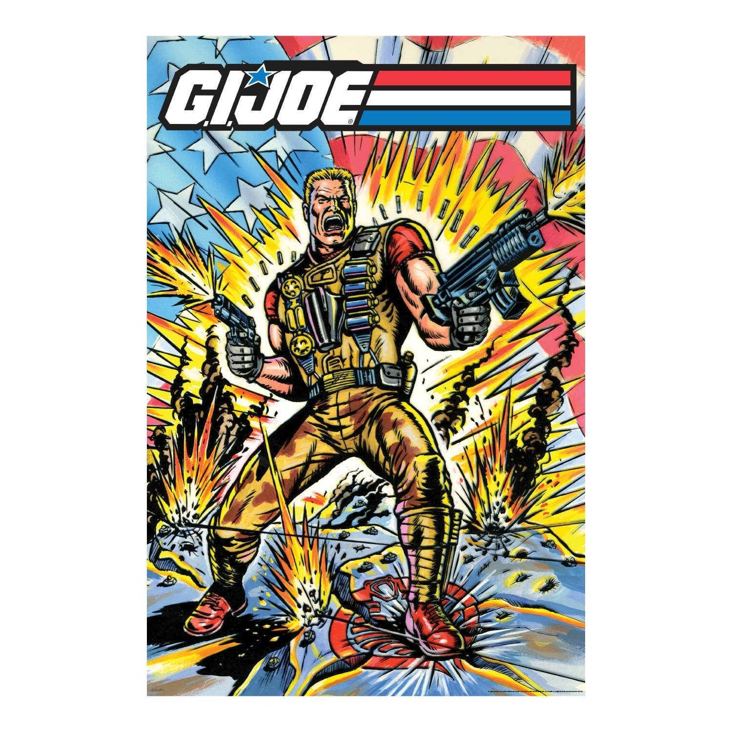 GI Joe – Classic Joe Poster: Flat | Whitney Collectibles &Sales LLC